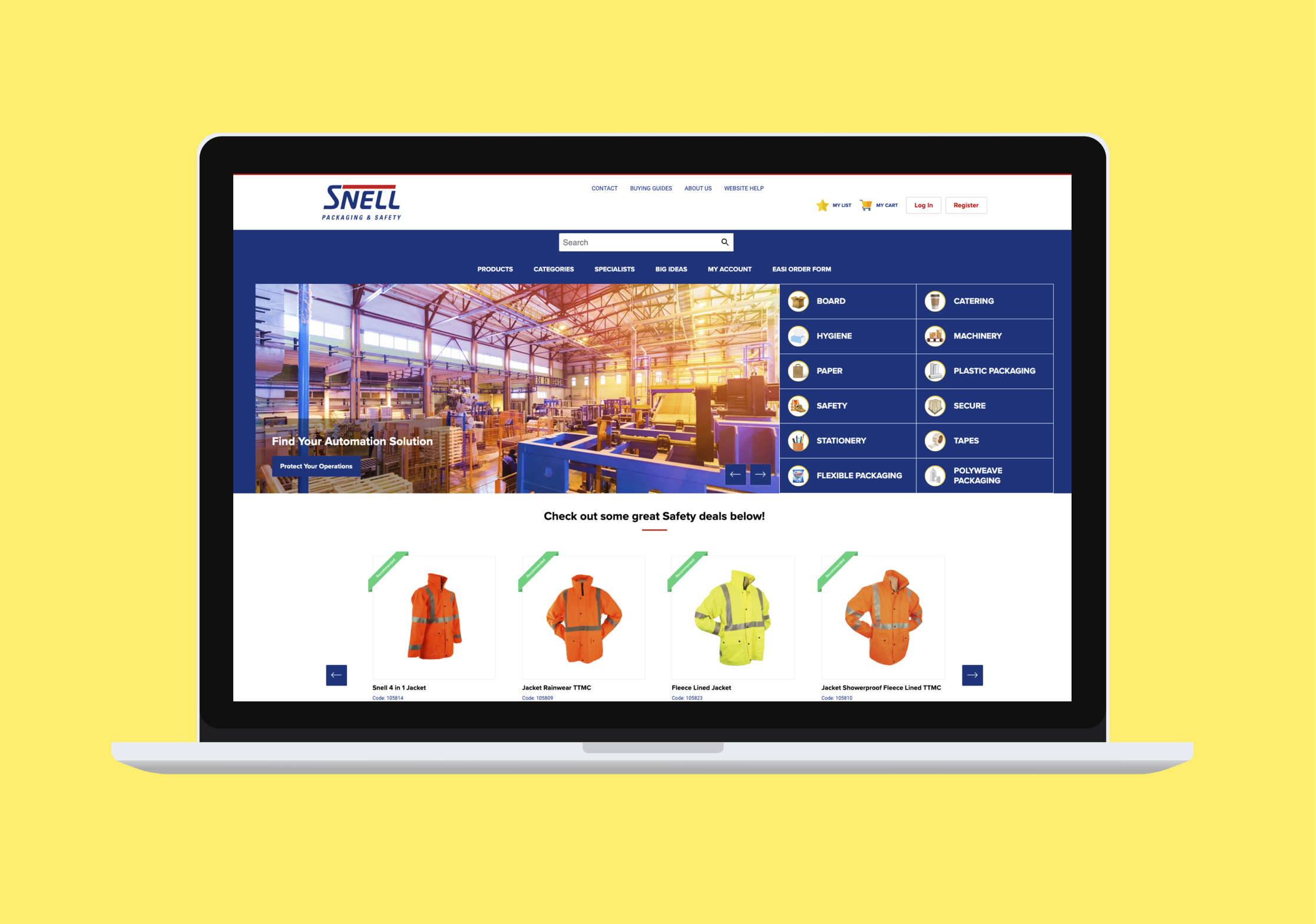 Snell Packaging - Terabyte